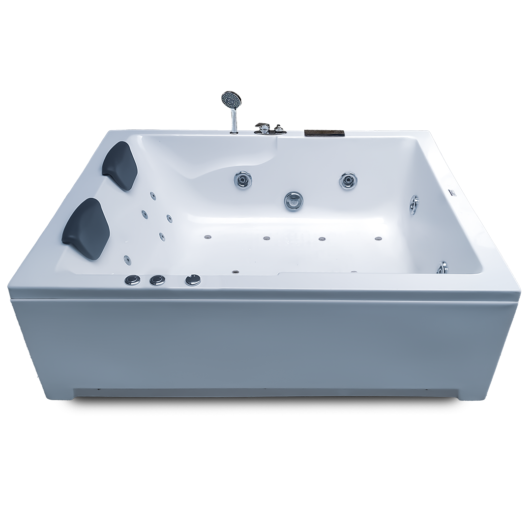 2 Seater Jacuzzi Tub Falcon Freestanding Jacuzzi Bathtub 5 Ft X 4 Ft By Madonna Home Solutions