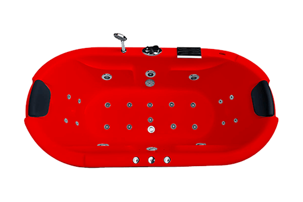 Red Bathtubs: Boldness and Passion for Your Bathroom - Madonna Home ...