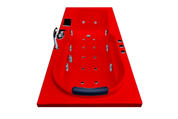 Red Bathtubs: Boldness and Passion for Your Bathroom - Madonna Home ...