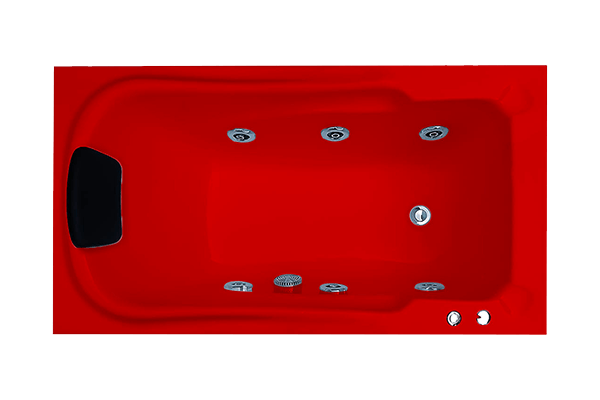 Red Bathtubs: Boldness and Passion for Your Bathroom - Madonna Home ...